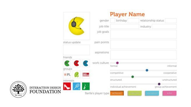 Le template de persona pour la gamification - Academy
